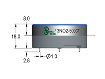 3NO2-500CT盛密3系烟气传感器 可替代CITY 3ND-盛密3系烟气传感器-青岛未来传感技术有限公司